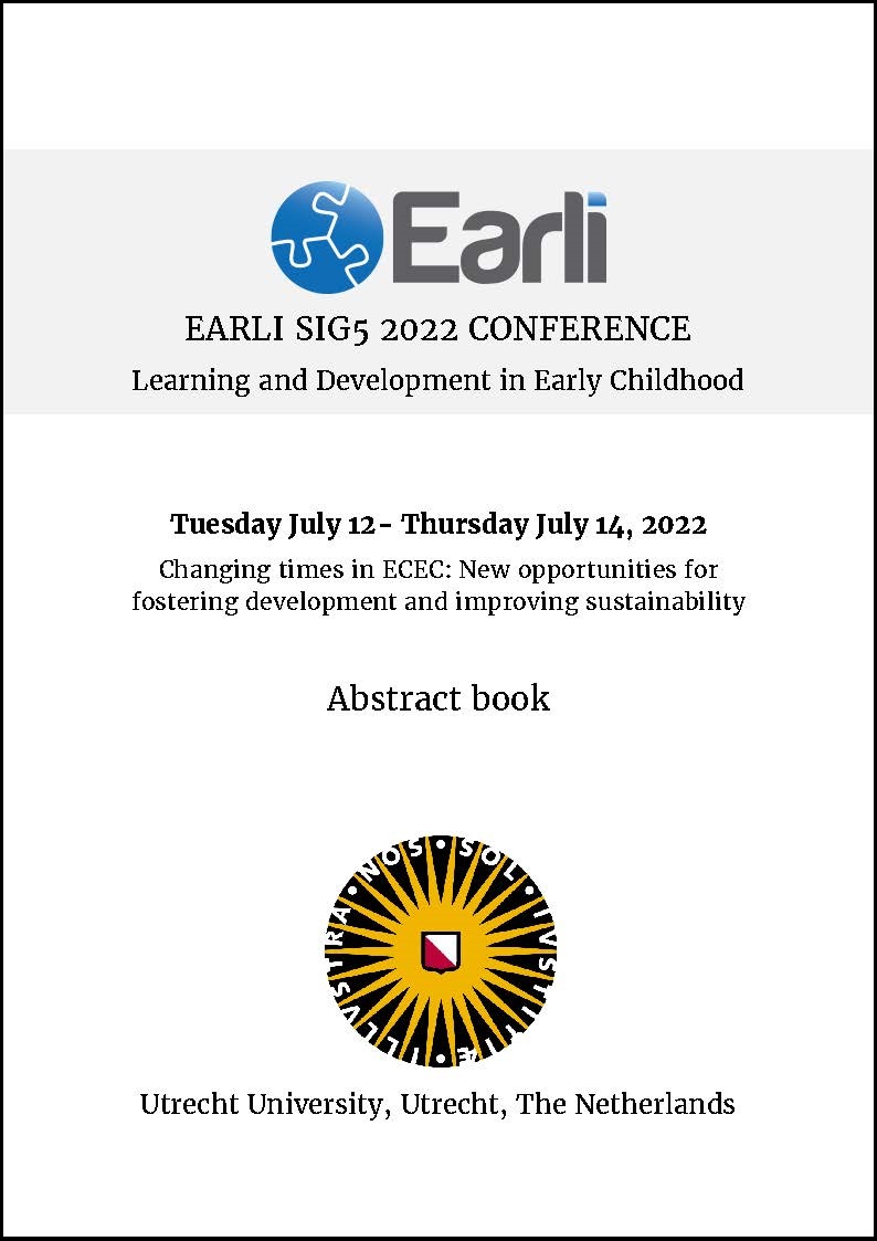 SIG 5 Learning and Development in Early Childhood Conference 2022 ...